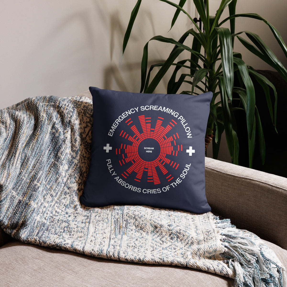Cheeky & Funny Gift Pillows | Emergency Screaming Pillows – Jolly & Goode