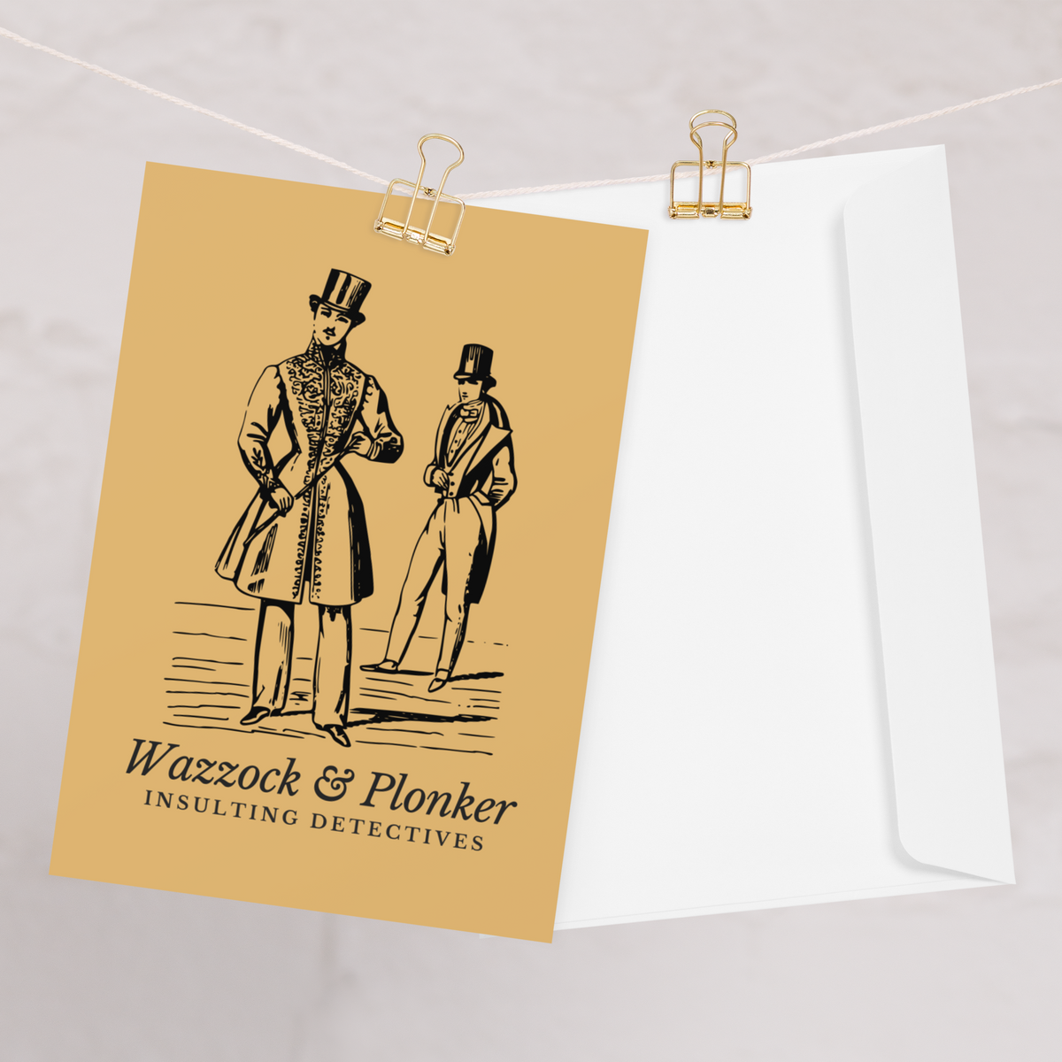 Wazzock & Plonker, Insulting Detectives | Jolly & Goode